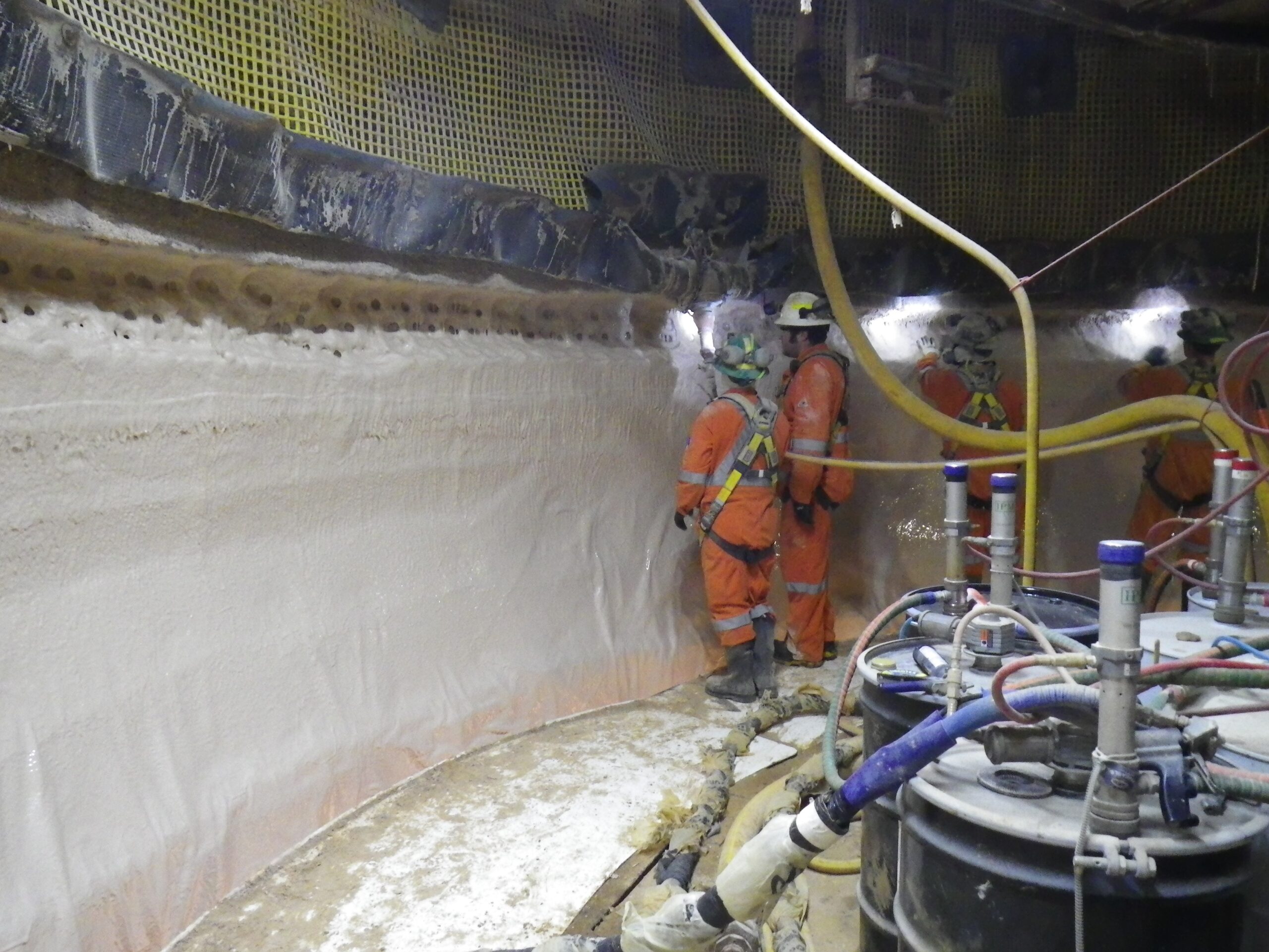 Mining Potash Shaft Lining - Custom Linings Industrial Solutions
